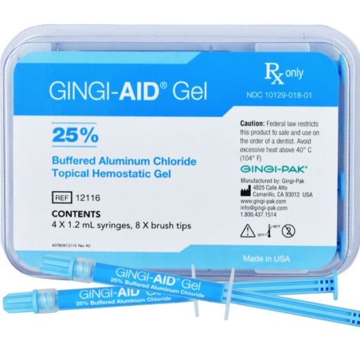 Gingi-Aid® in Syringe – GINGI-PAK